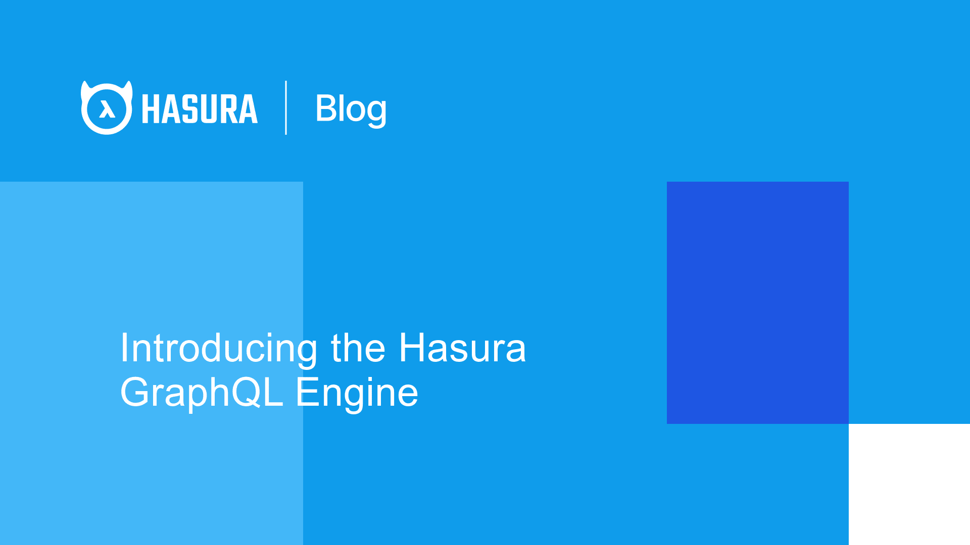 Introducing the Hasura GraphQL Engine